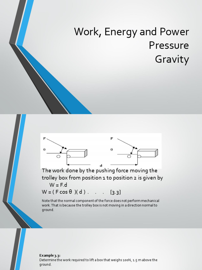 Unit 2 work energy | PDF