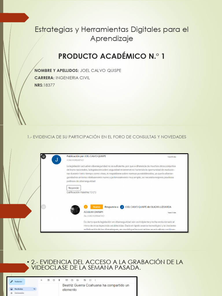 Producto Academico N°1 | PDF