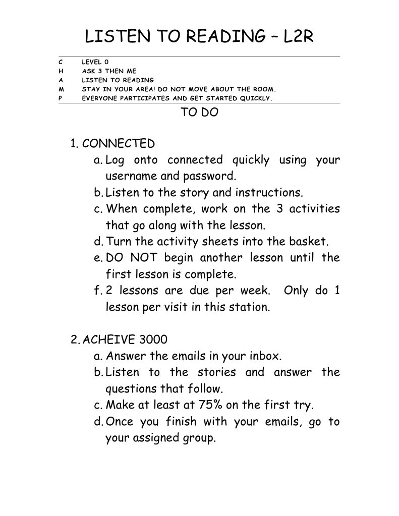 Listen To Reading | PDF