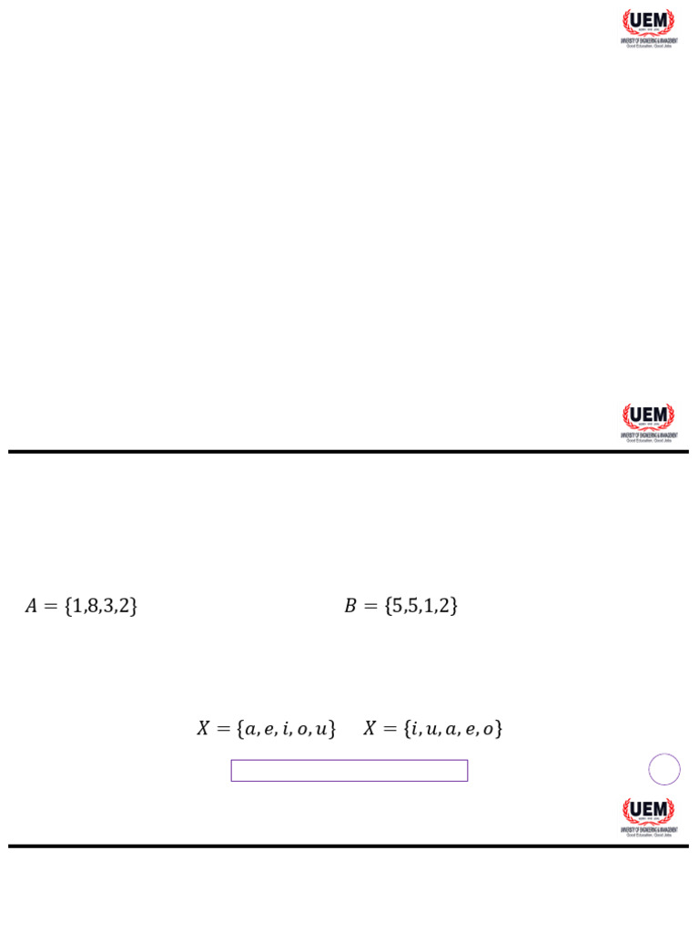 Set Discrete Mathematics | PDF