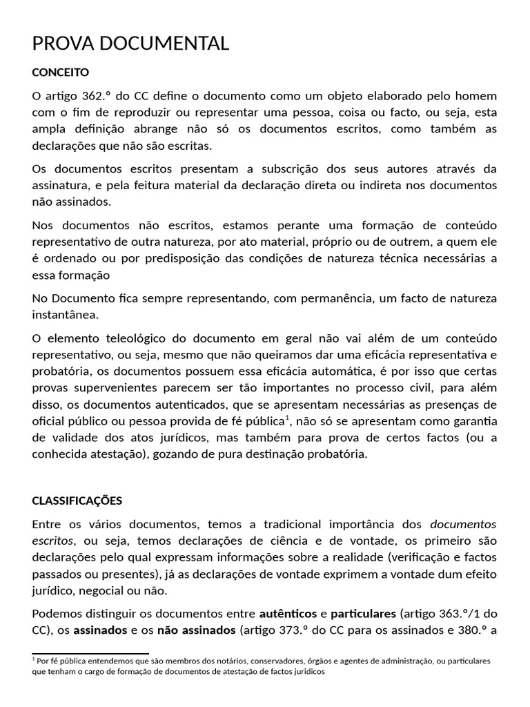 PROVA Resumos | PDF