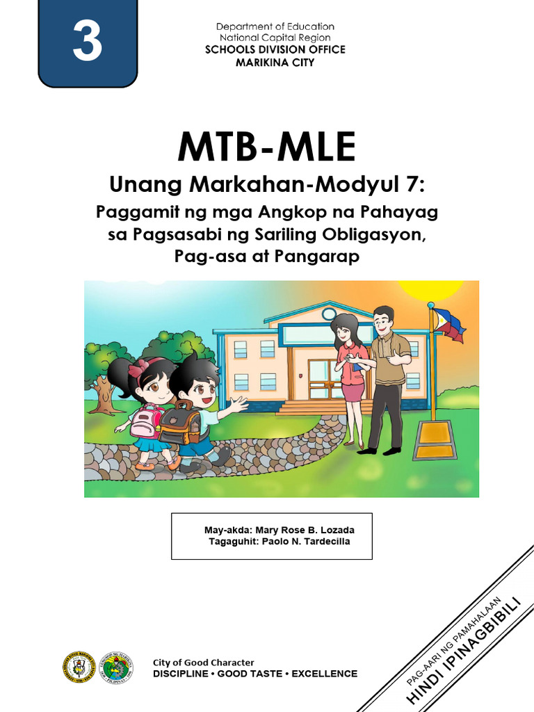 NCR Final MTB3 Q1 M7 | PDF