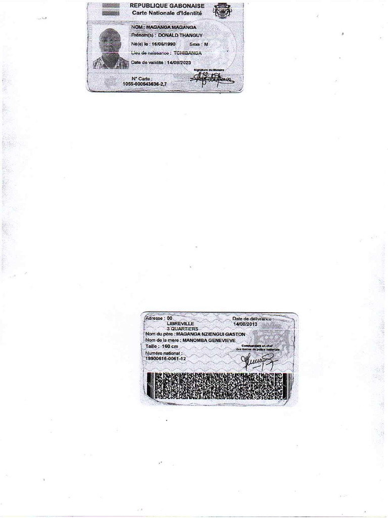 Scan CNI Donald | PDF