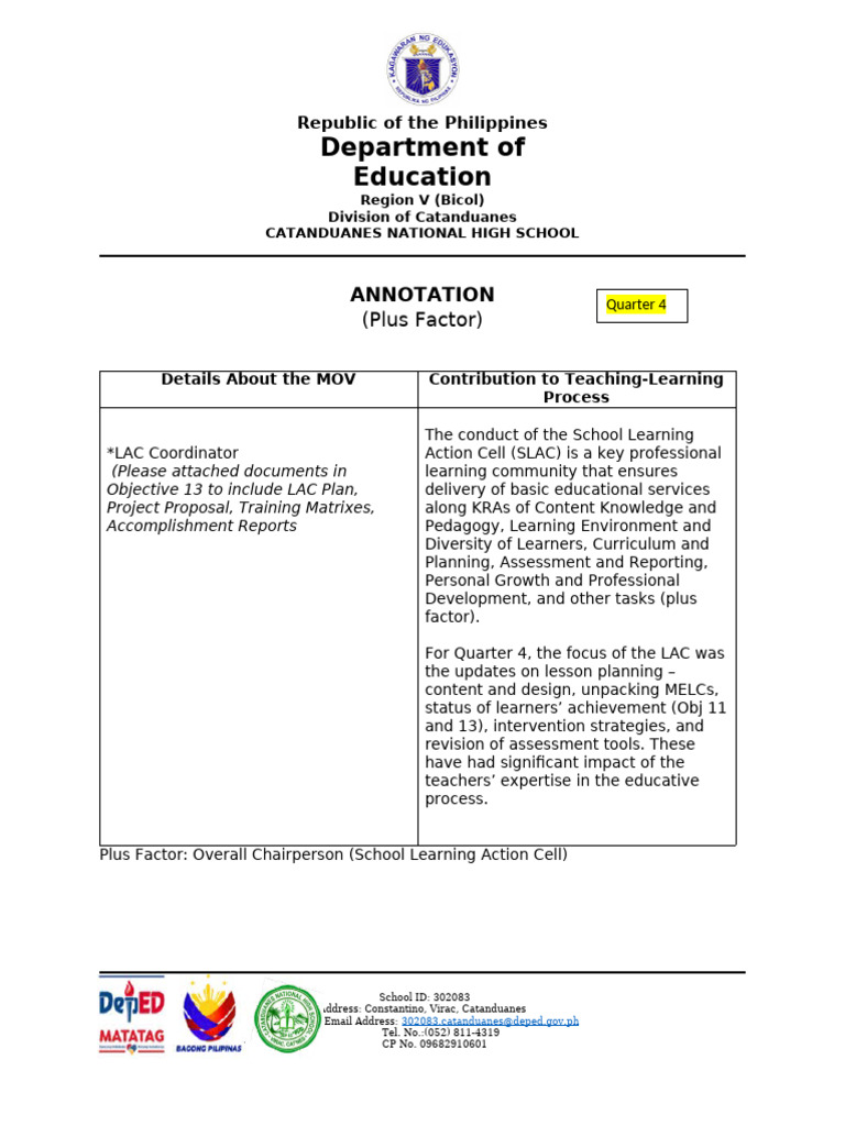 Plus Factor (Annotation) Q4 | PDF