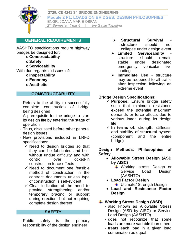 Bridge M2 Part 1 | PDF
