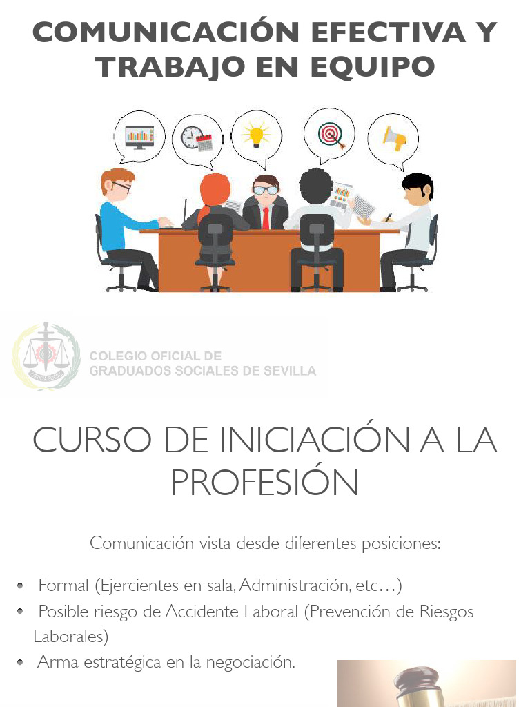 Comunicación Efectiva y Trabajo en Equipo | PDF