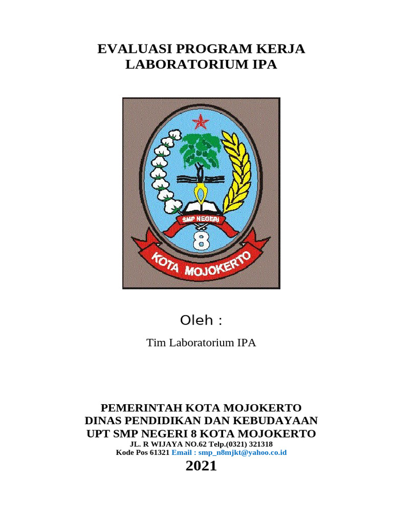 Format Evaluasi Program Kerja Lab. | PDF