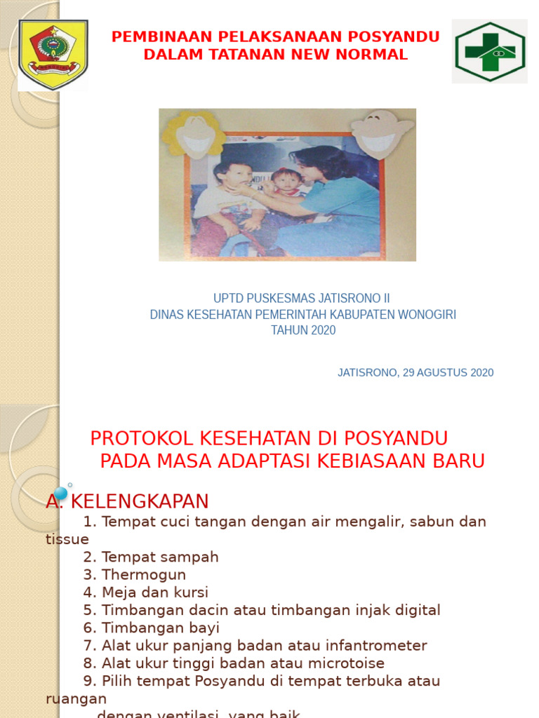 Materi Petemuan Kader Posy New Normal | PDF
