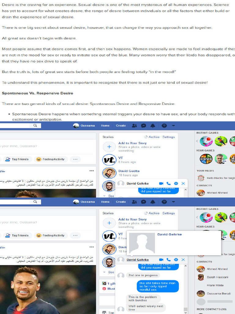 3 - Two Types of Desire (An ESSENTIAL Erotic Knowledge Breakthrough!) | PDF