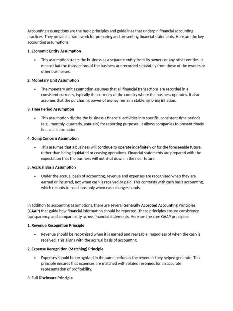 Chapter 2 Summary For Basic Accounting | PDF | Financial Statement ...