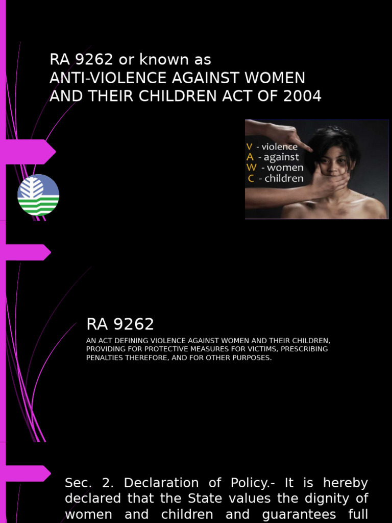 VAWC | PDF | Violence | Violence Against Women