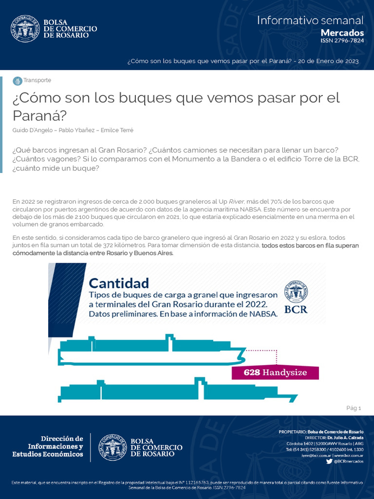 Buques de transporte de vehículos en el Paraná | PDF | Envío | Negocios