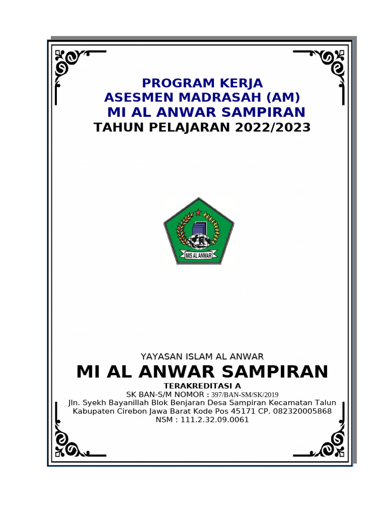 Program Am Mi Al Anwar 2023 | PDF