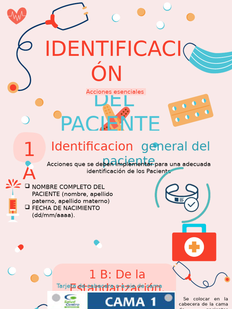 Identificacion Del Paciente | PDF