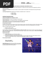 Worksheet Implicit Explicit Verbal Nonverbal | PDF | Communication | Nonverbal Communication
