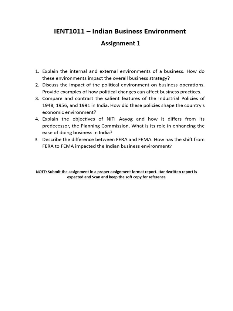 Assignment 1 | PDF