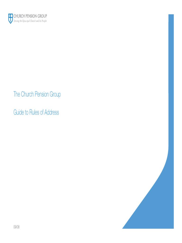 Episcopal Clergy Forms of Address | PDF