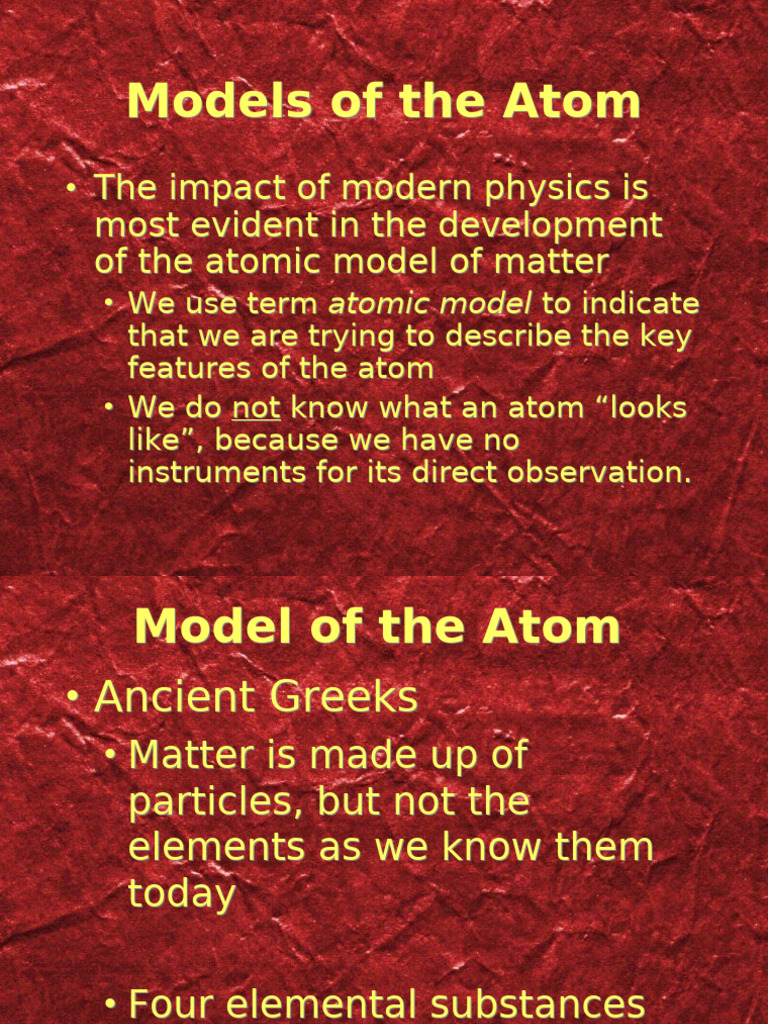 The Atom | PDF