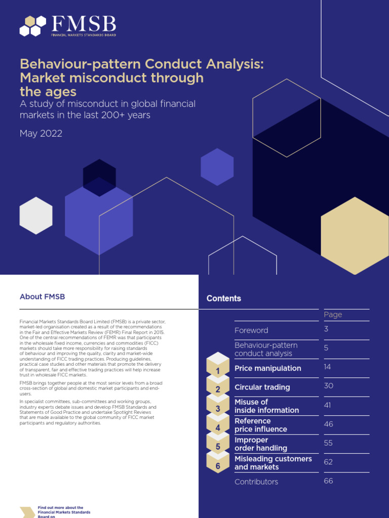 Market Misconduct Through The Ages | PDF