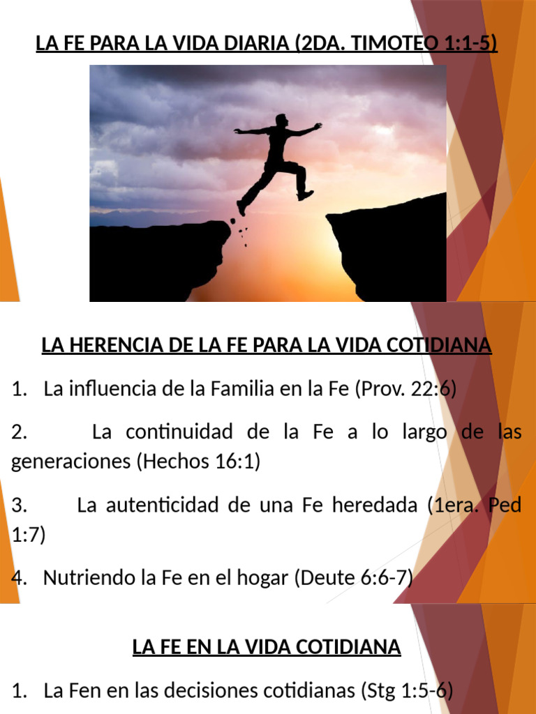 La Fe Vida Cotidiana | PDF