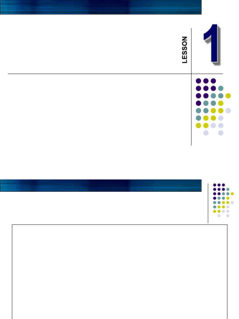 Lesson 1 Information Technology The Internet And You Pdf 
