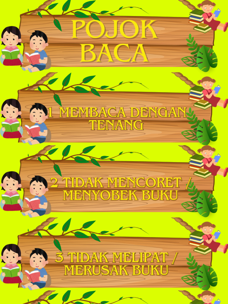 Pojok Baca | PDF