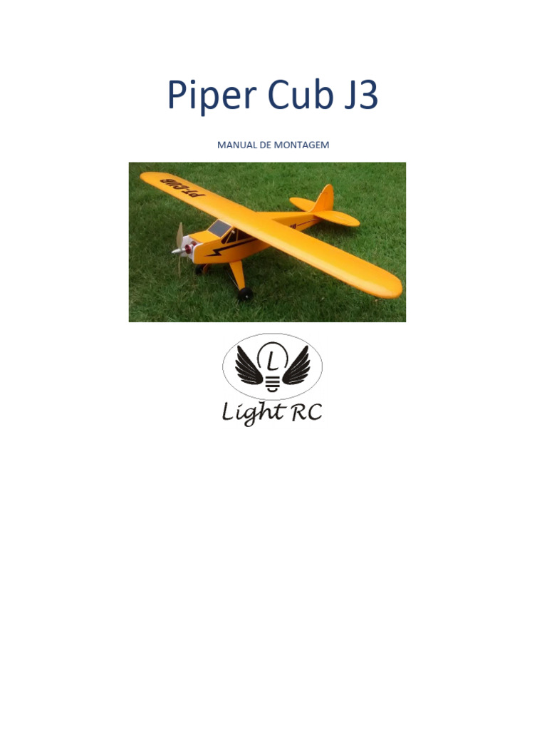 Piper Cub J3 - Manual digital | PDF