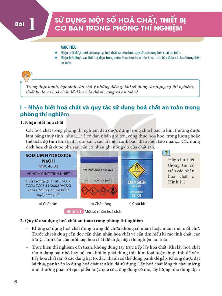 Sach Giiao Khoa KHTN 8 KNTT Bài 1 Đến 7 | PDF