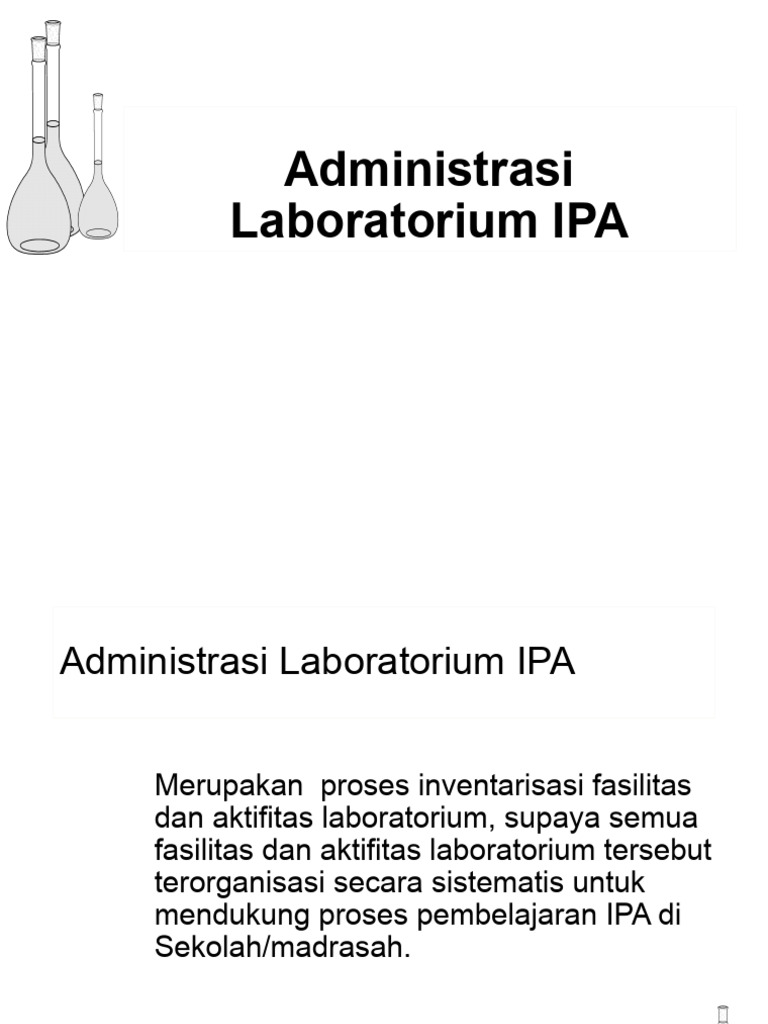 Administrasi Lab | PDF