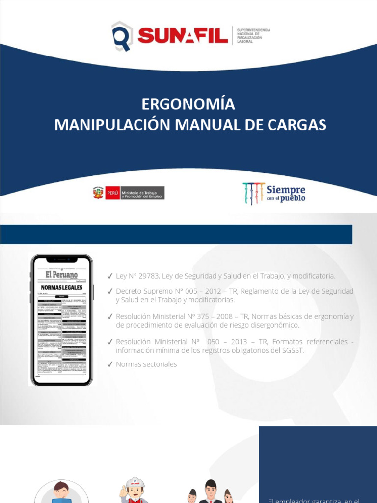 Ergonomia Sunafil | PDF