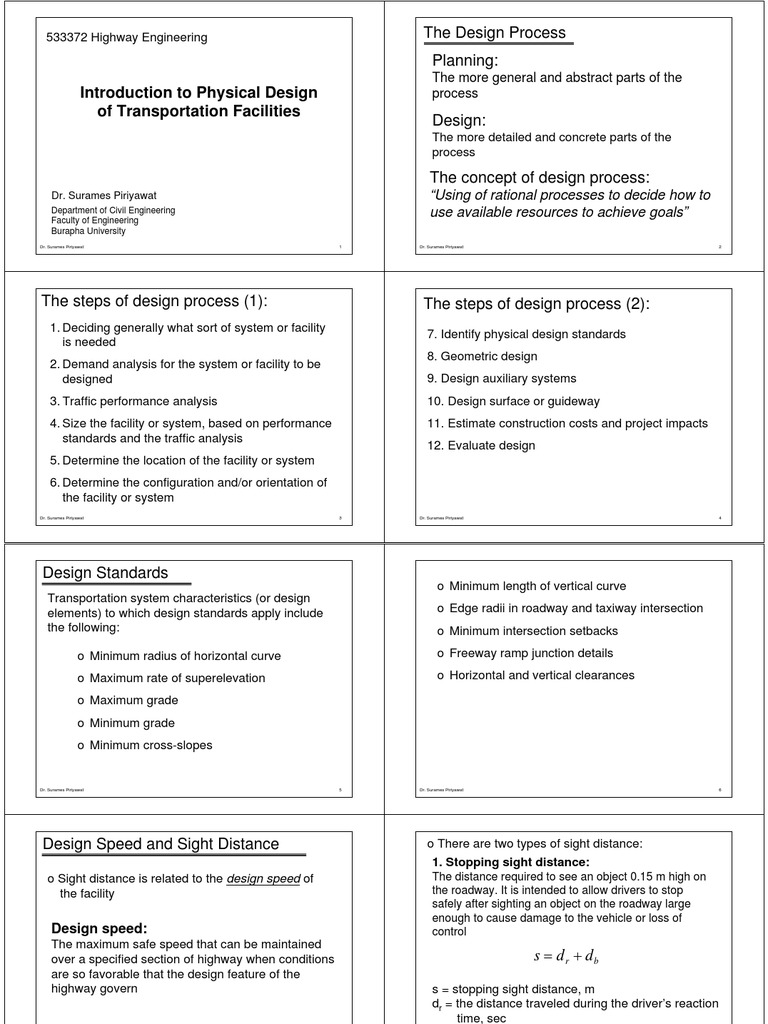 Unit 5 - 1-Intro To Physical Design of TRP Facilities | Download Free ...