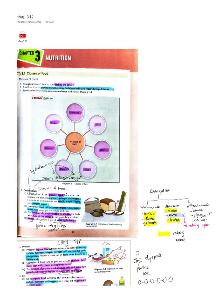 Chap 3 Form 2 Science | PDF