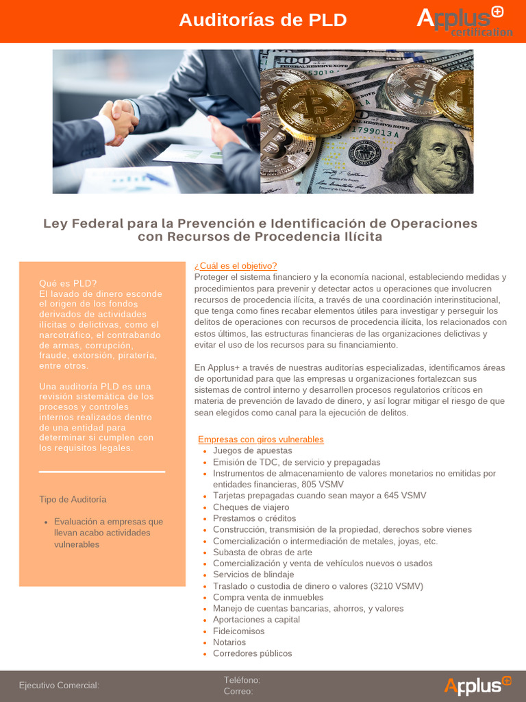 Flyer Informativo _ PLD _ V2 | PDF