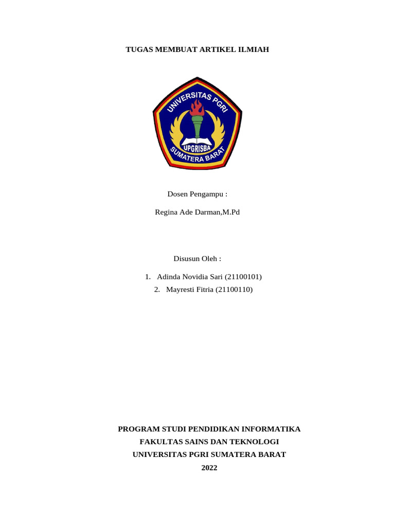 Artikel Makalah PPD Kel 9 | PDF