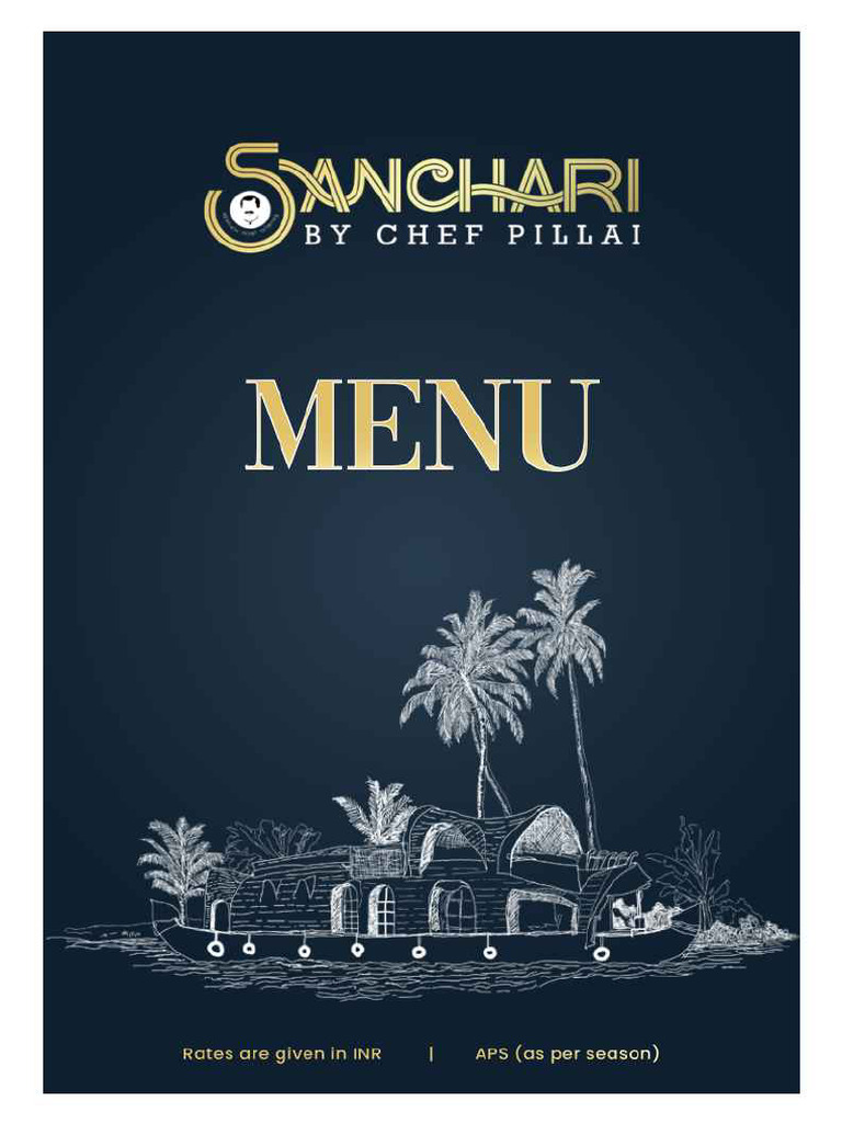 Sanchari Menu | PDF