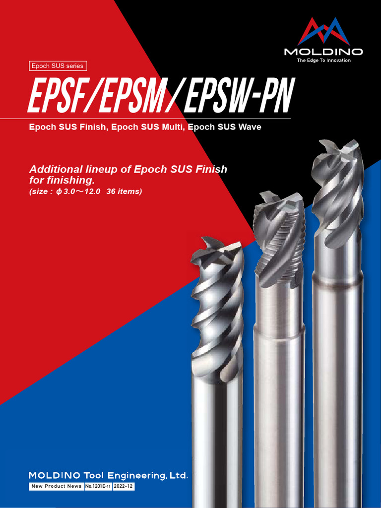 Endmill Sus Epsf, M, W-PN | PDF