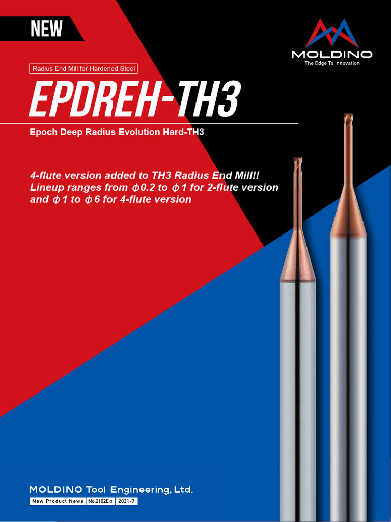 Endmil Radius EPDREH-TH3 | PDF