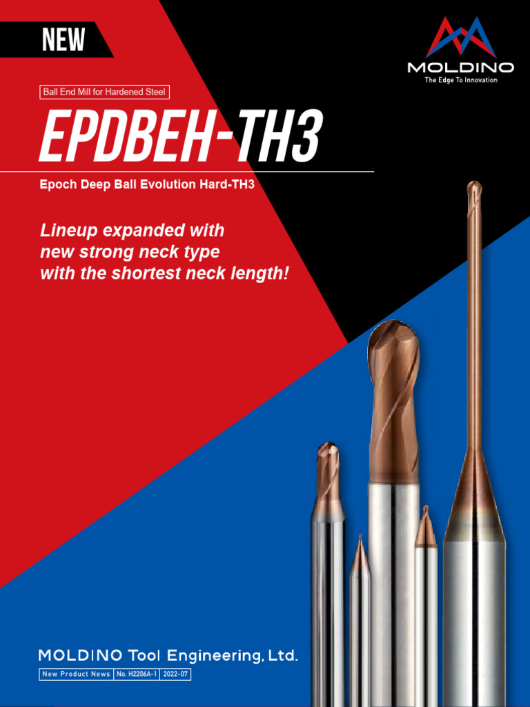Endmill Ball Epdbeh-Th3 | PDF