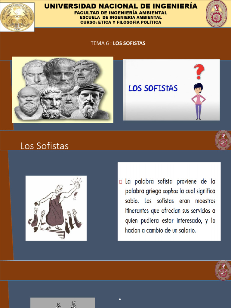 Clase 6 Los Sofistas | PDF