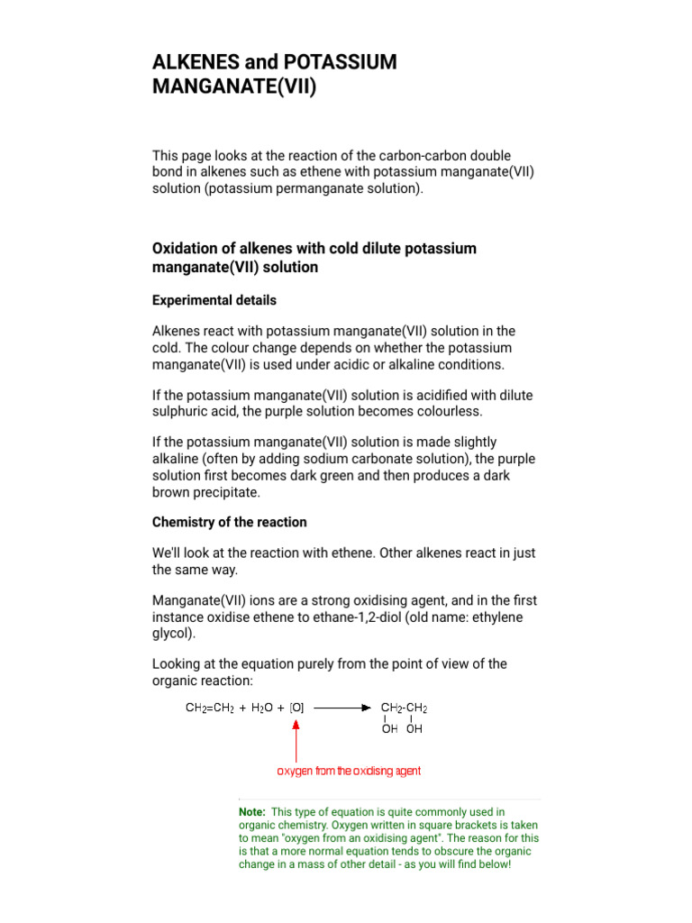 alkenes-and-potassium-manganate-vii-permanganate-pdf