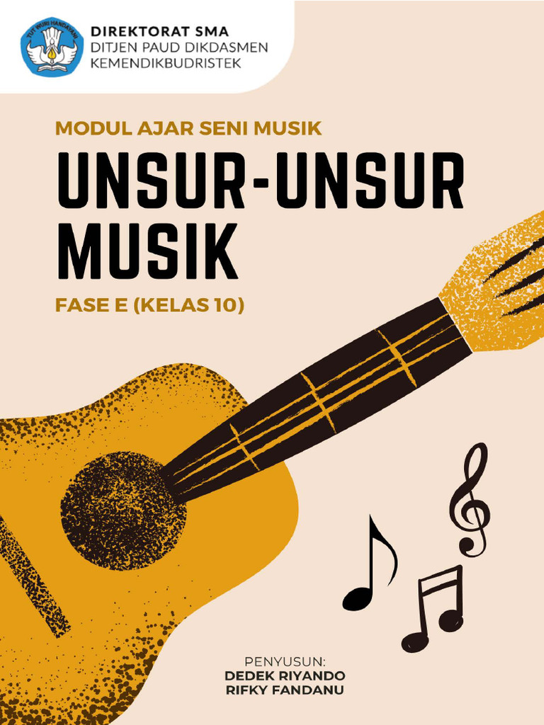 Modul Ajar Seni Musik - Unsur-Unsur Musik - Fase E | PDF