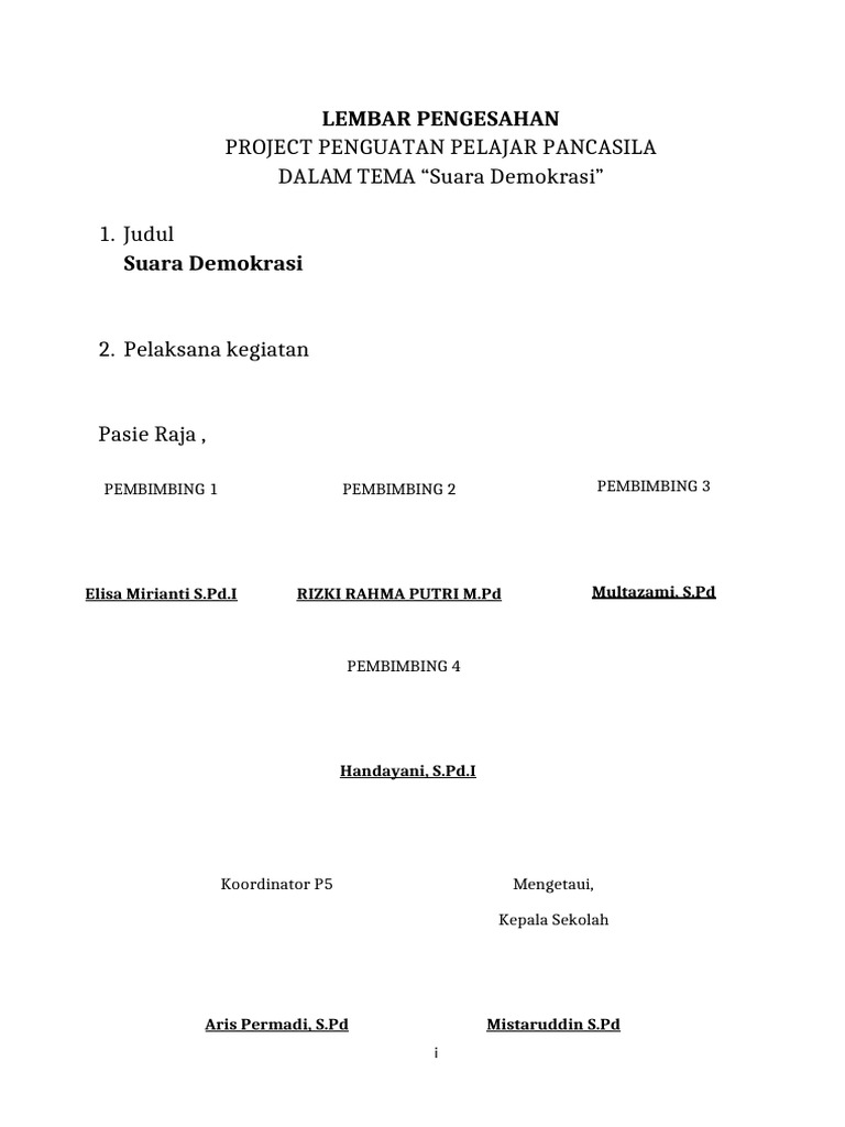 PROPOSAL P5 X.4 | PDF
