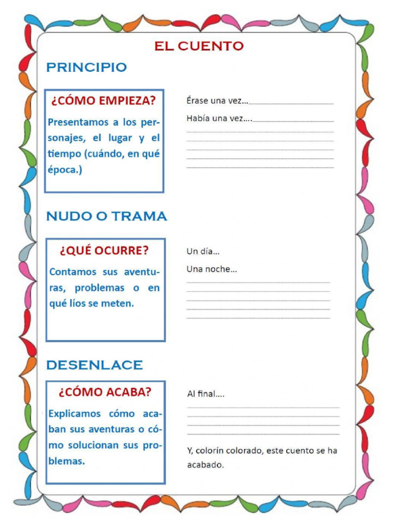 formato para cuento | PDF