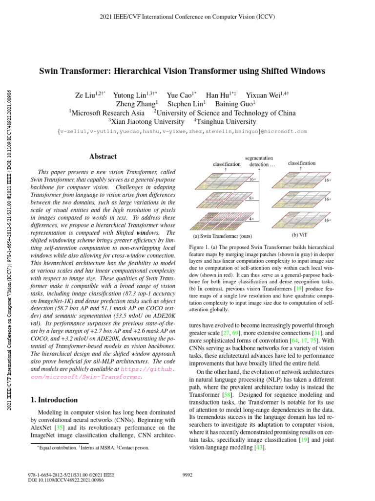 Swin_Transformer_Hierarchical_Vision_Transformer_using_Shifted_Windows | PDF