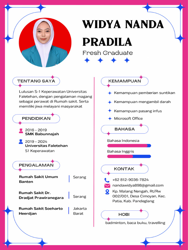 CV Widya Nanda Pradila | PDF