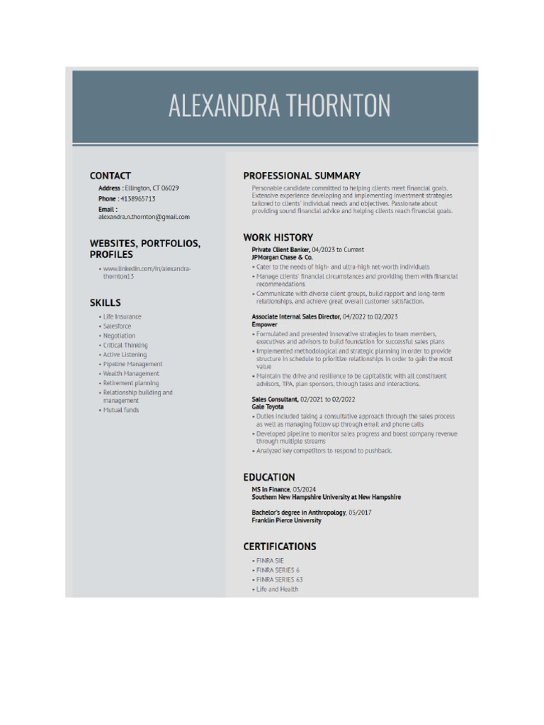 Updated Resume | PDF