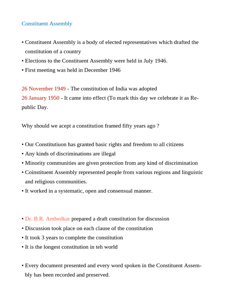 Constitutional Design PPT Ref | PDF