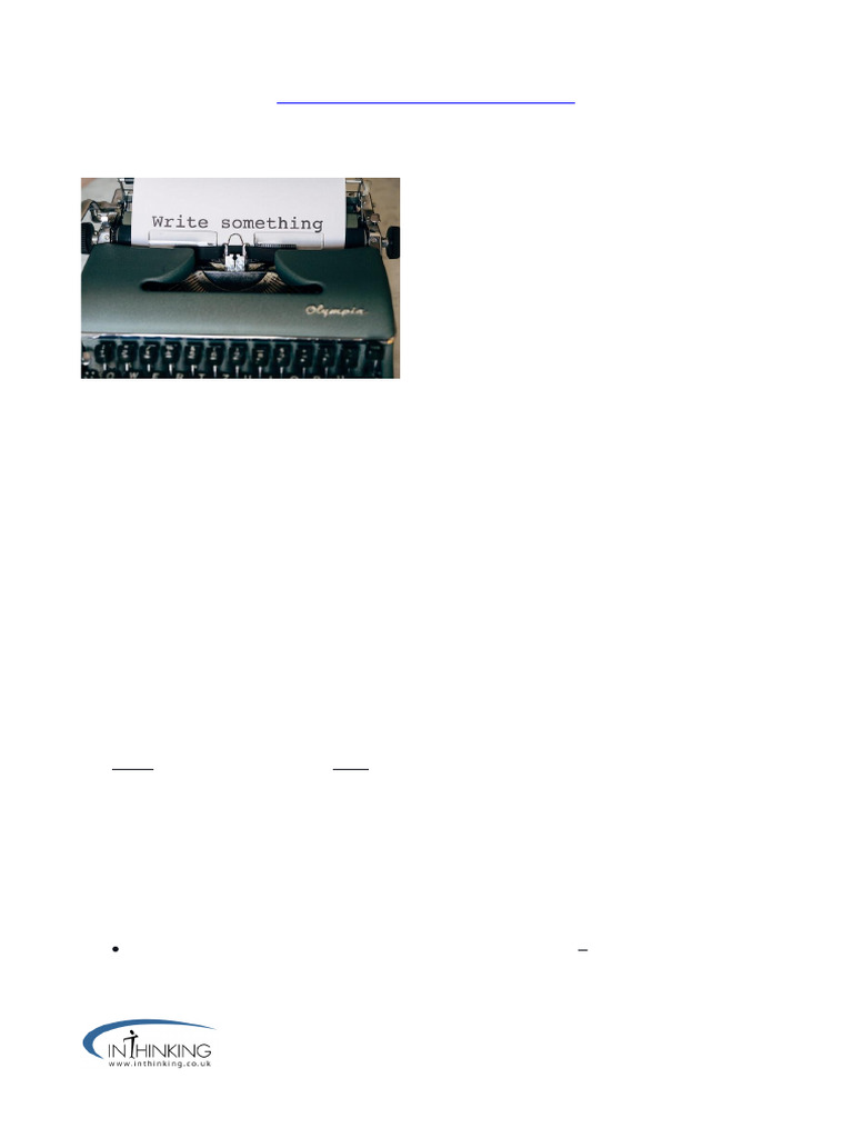 RPPF Guidelines For InThinking | PDF