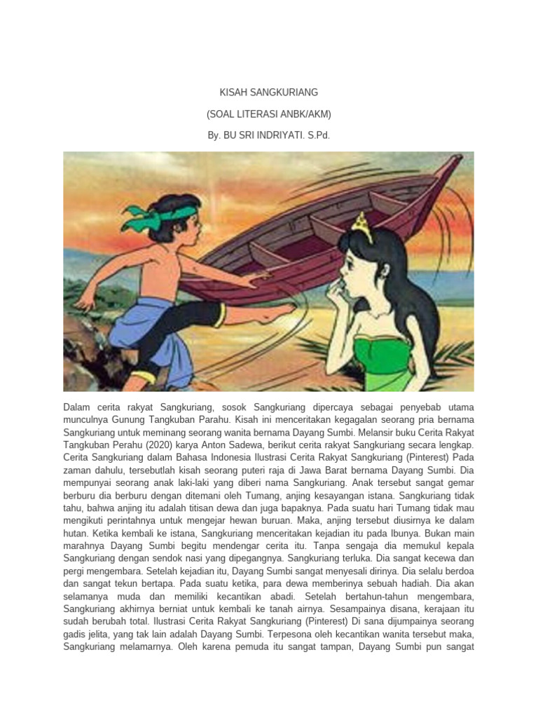 Soal Literasi Akm Bu Indri | PDF