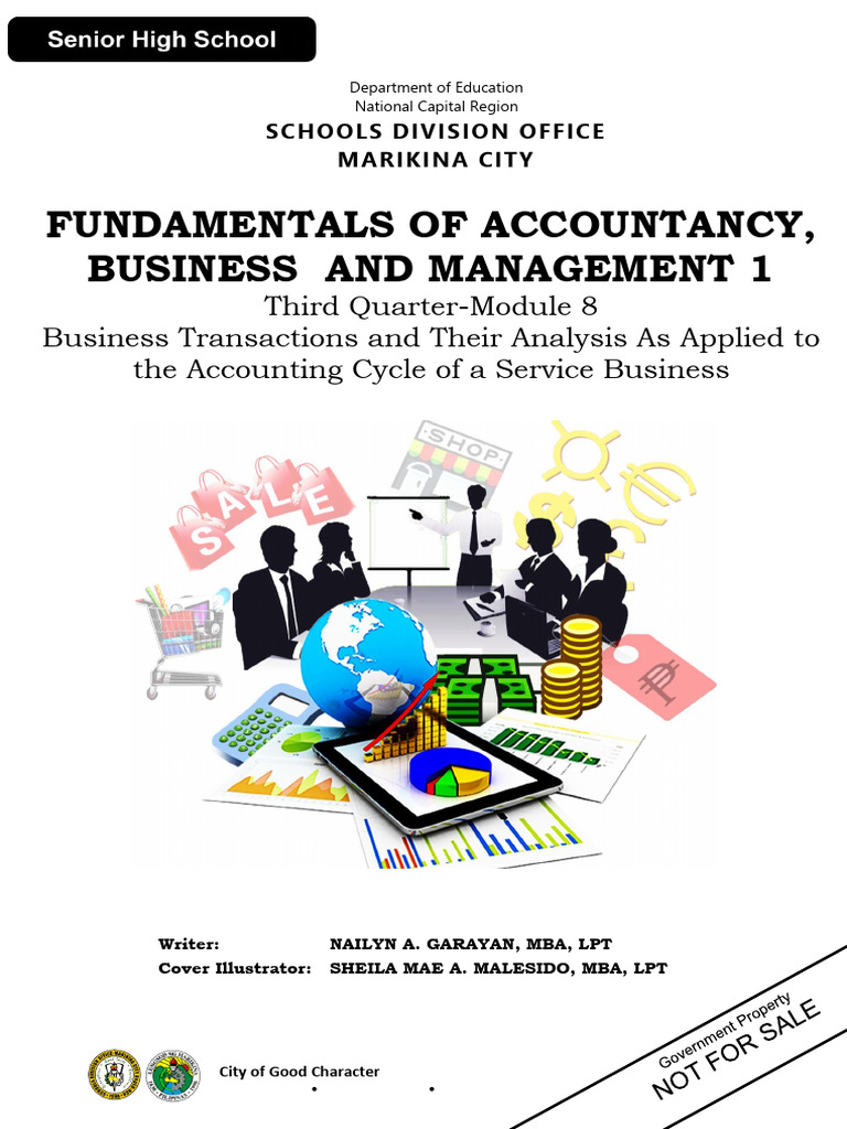 SHS Abm Q3 Module8 Fabm1 | PDF